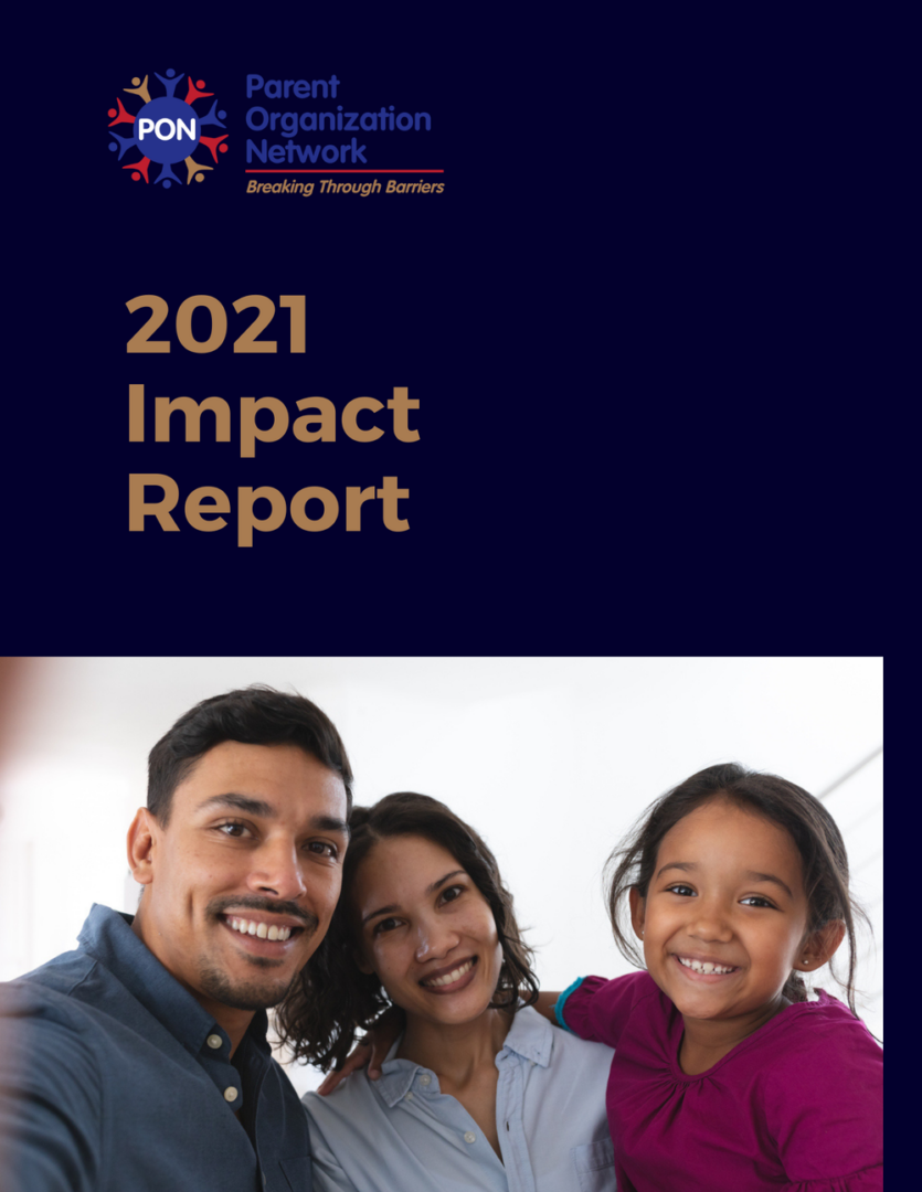 2021 Annual Report - Parent Organization Network